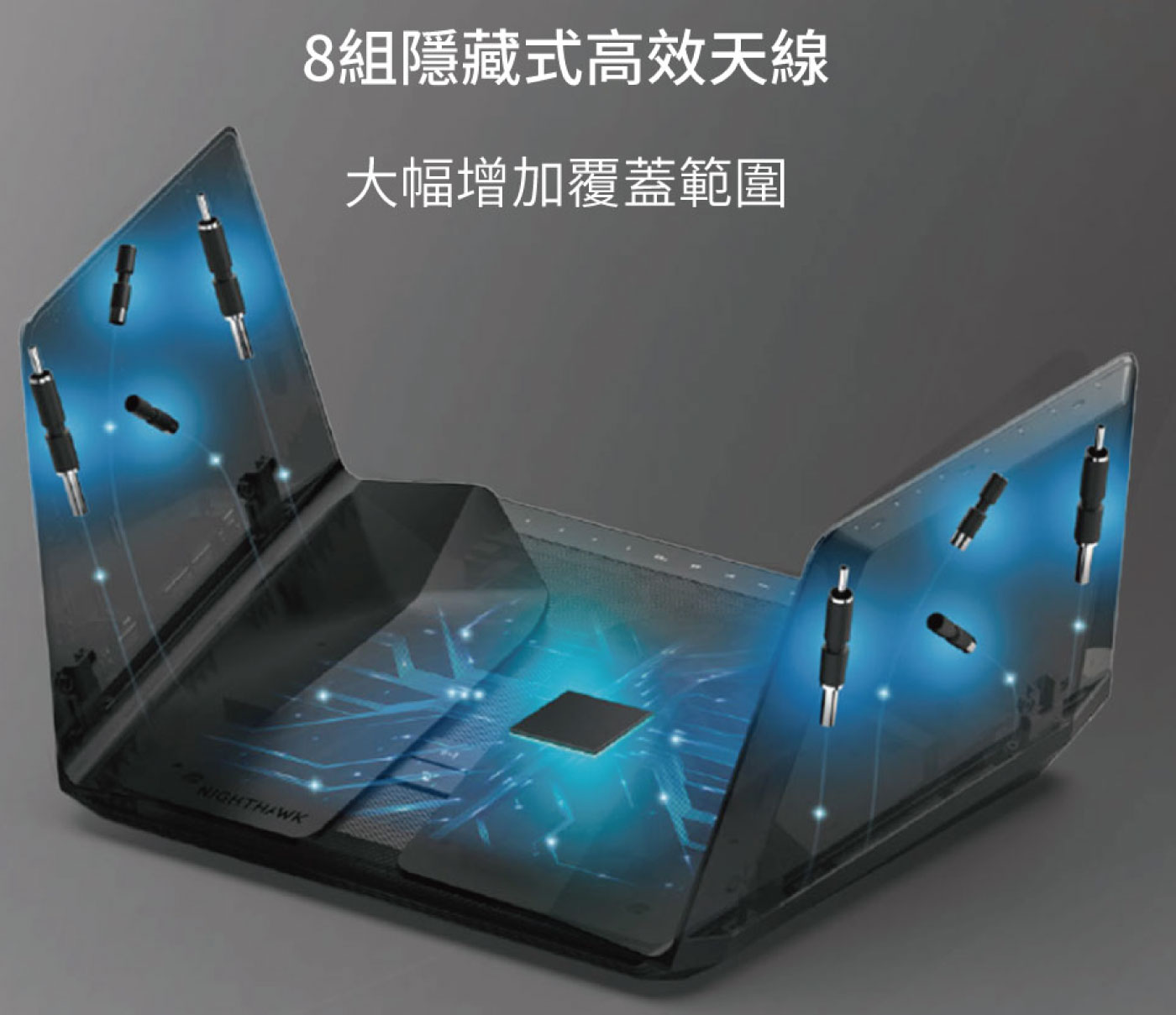 NETGEAR RAXE300 Nighthawk AXE7800 Tri-Band WiFi Router | FORTRESS