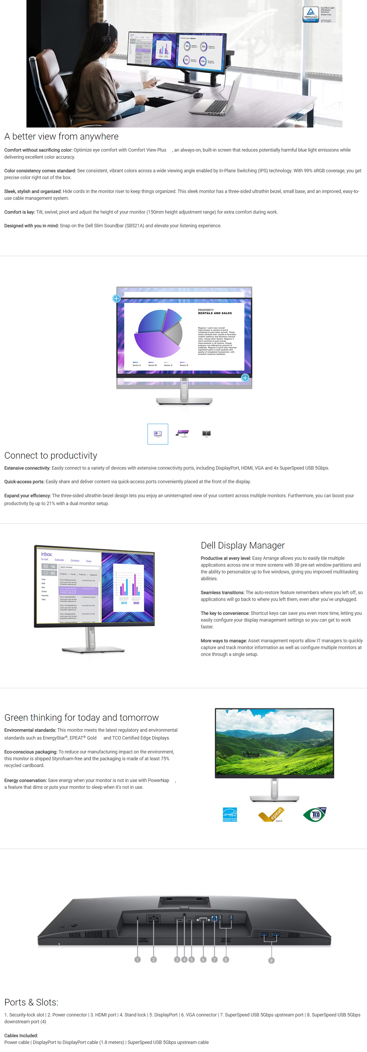 DELL 27 - P2722H Monitor | FORTRESS