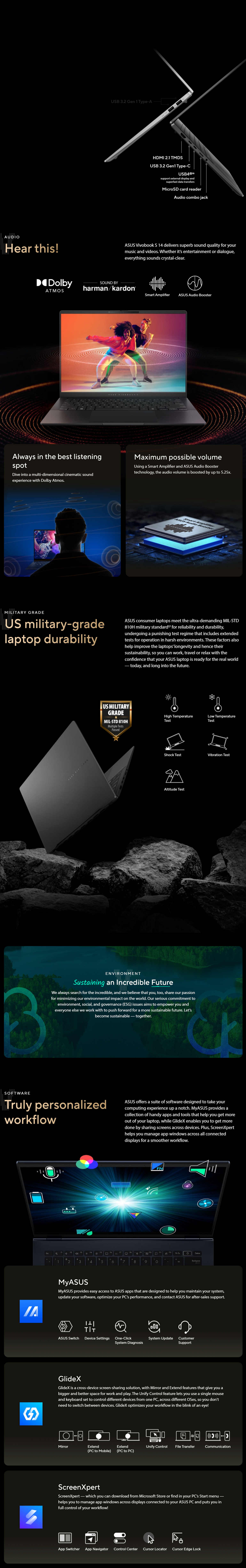 ASUS Vivobook S 14 OLED M5406WA AIPC Notebook | FORTRESS